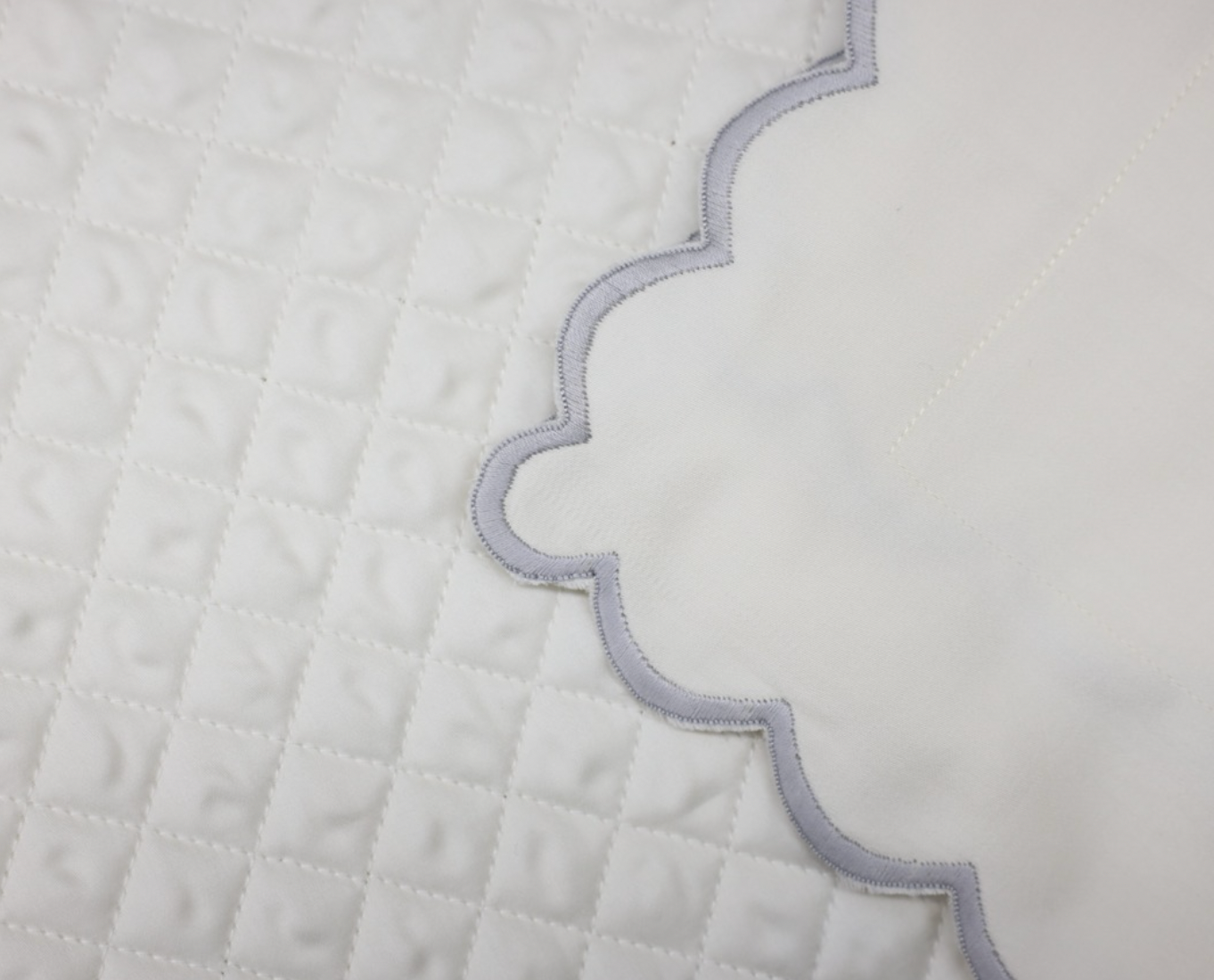 Scallop Coverlets | Made in Italy by Cocolino