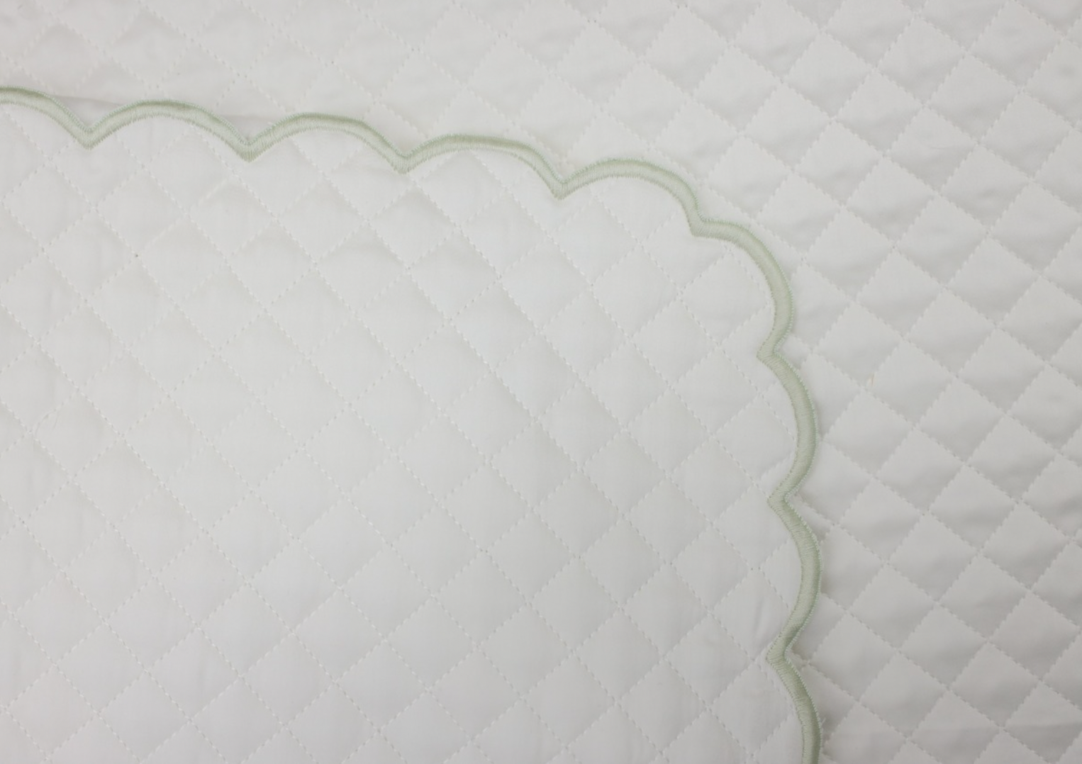 Scallop Coverlets | Made in Italy by Cocolino – Cocolino Nursery Products